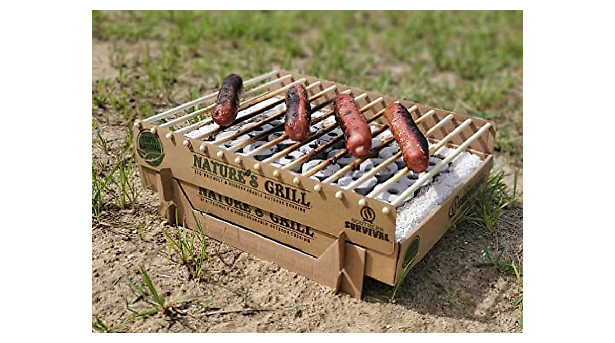 Eco-Friendly Biodegradable Charcoal Grill for Outdoor Enjoyment