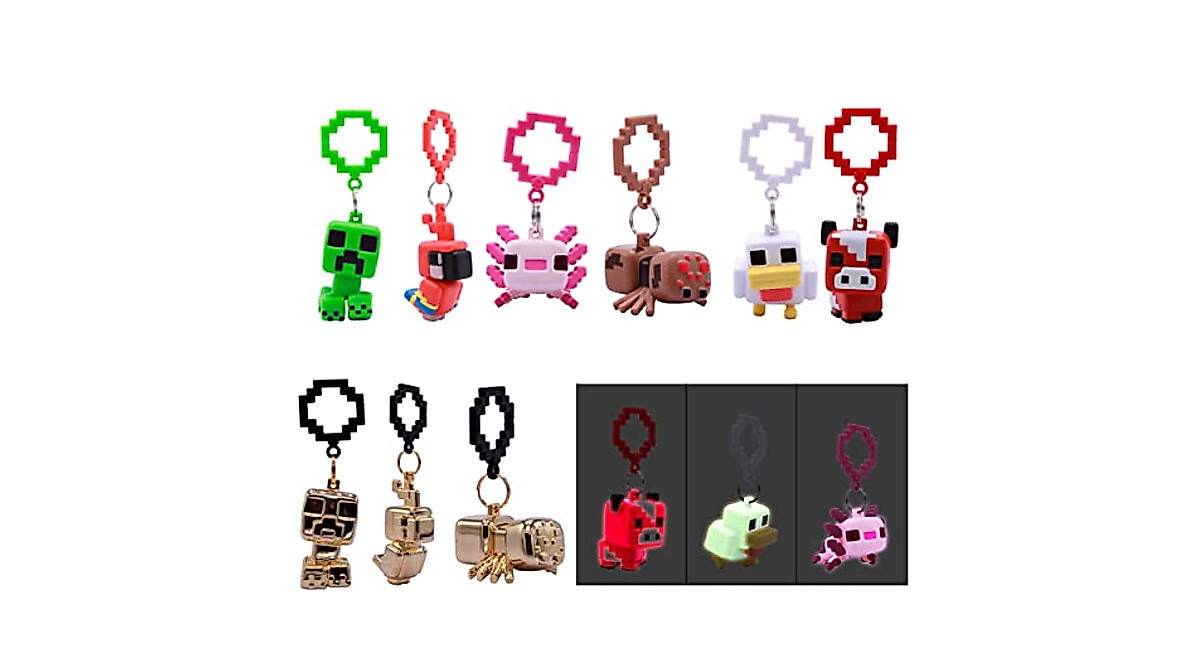 Exciting Minecraft Backpack Hangers - Collect All 8 Characters