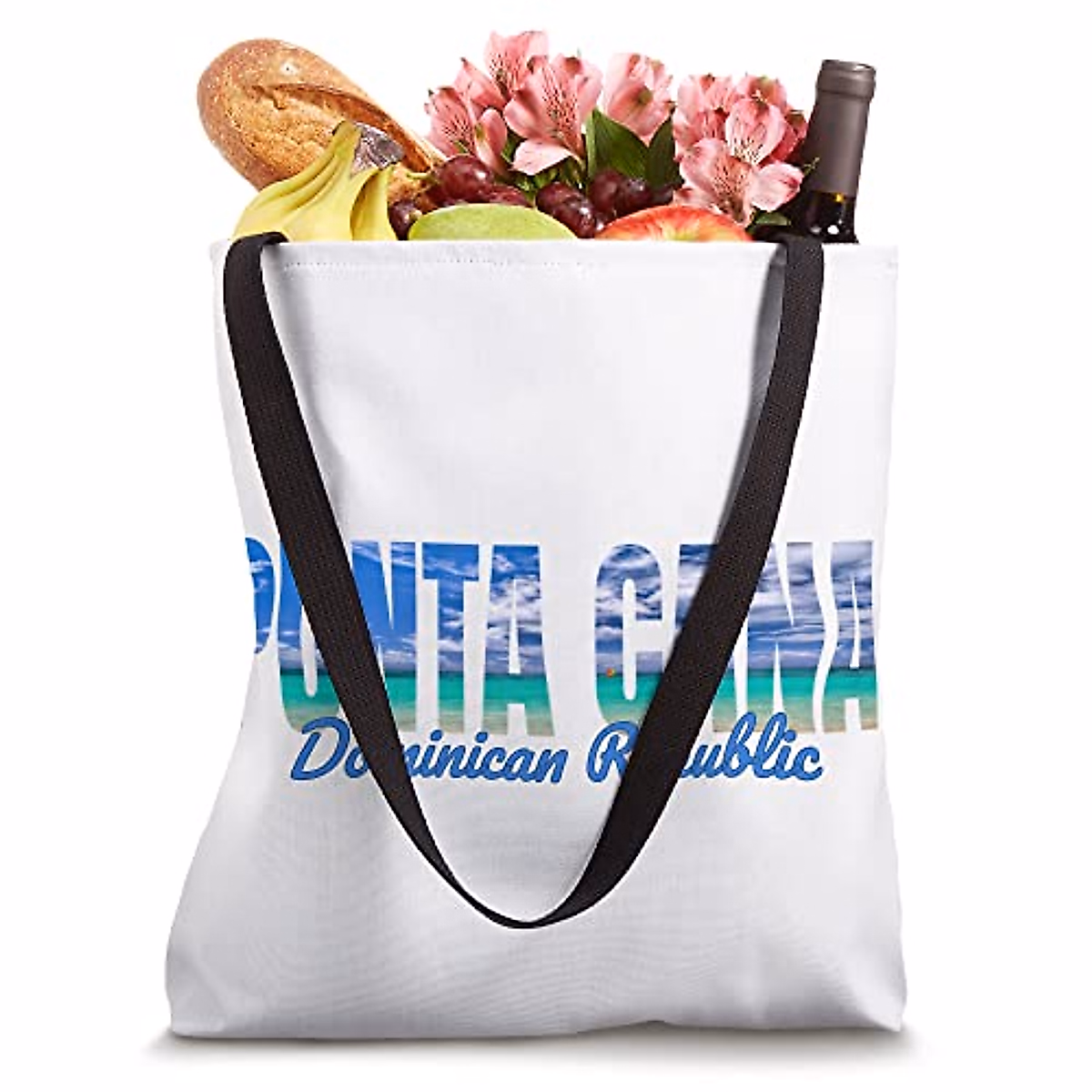 Punta Cana Beach Dominican Republic Family Vacation Souvenir Tote Bag