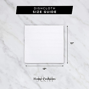 DII Waffle Weave Kitchen Collection, 100% Cotton, Kitchen Set, Blue 8 Piece