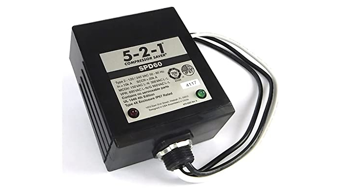 120/240V Surge Protection Device - 60,000 Amps