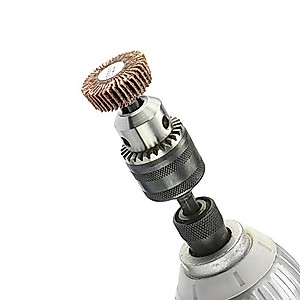 Bardland 10 Pieces Flap Wheel 1.18-Inchx 0.4-Inchx 0.12-Inch HP,120 Grit for Dremel Rotary Tools (120# 30X10X3)