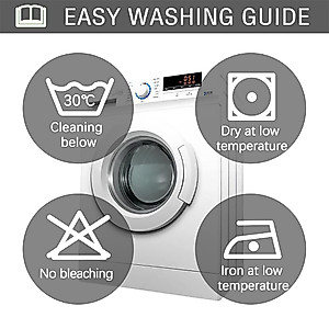 MRTREES Sheer Printed Valance Curtains for Kitchen Windows, Small Modern Rod Pocket Voile Valance Window Treatment Decor for Bathroom Basement(1 Pack, 54" W x 16" L, White with Grey Floral Pattern)