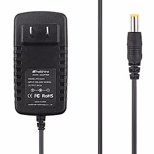 Molshine Compatible (6.6ft Cable) 9V AC/DC Adapter Charger for DYMO LM-160 LM-150 LM-500TS 100 155 160 210D 220P 350 LM210D LM-200 1790415 1790417 1738976 Label Maker Printer Power Supply