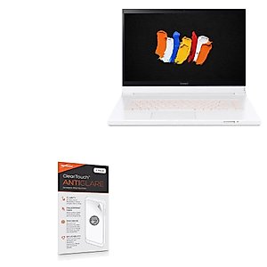 BoxWave Screen Protector Compatible with Acer ConceptD 7 Ezel CC715-71-7163 (15.6 in) - ClearTouch Anti-Glare (2-Pack), Anti-Fingerprint Matte Film Skin