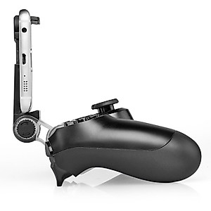 TNP PS4 Controller Phone Clip Holder Clamp Mount Bracket Compatible with PlayStation 4 PS4 Dual Shock Wireless Controller [PlayStation 4]