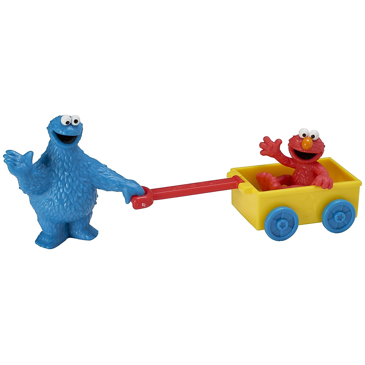 DecoSet® Sesame Street Cake Toppers, 3-Piece Birthday Topper with Elmo and Cookie Monster