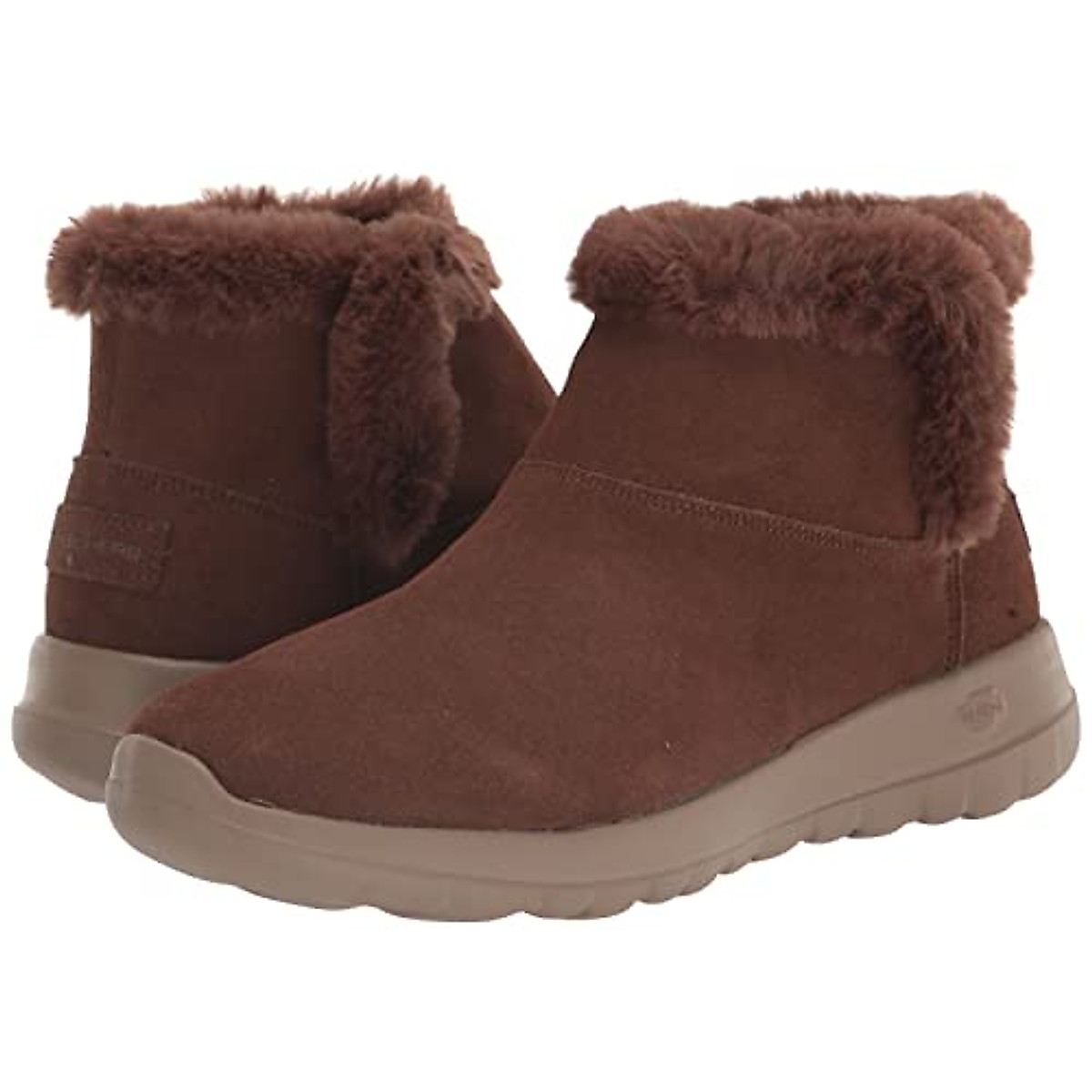 Skechers Women's ON-The-GO Joy-Bundle UP Fashion Boot, Brown, 8