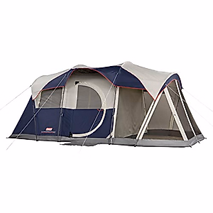 Coleman Elite® WeatherMaster® 6 Screened Tent,Multi Colored,6L x 9W ft. (Screened Area)