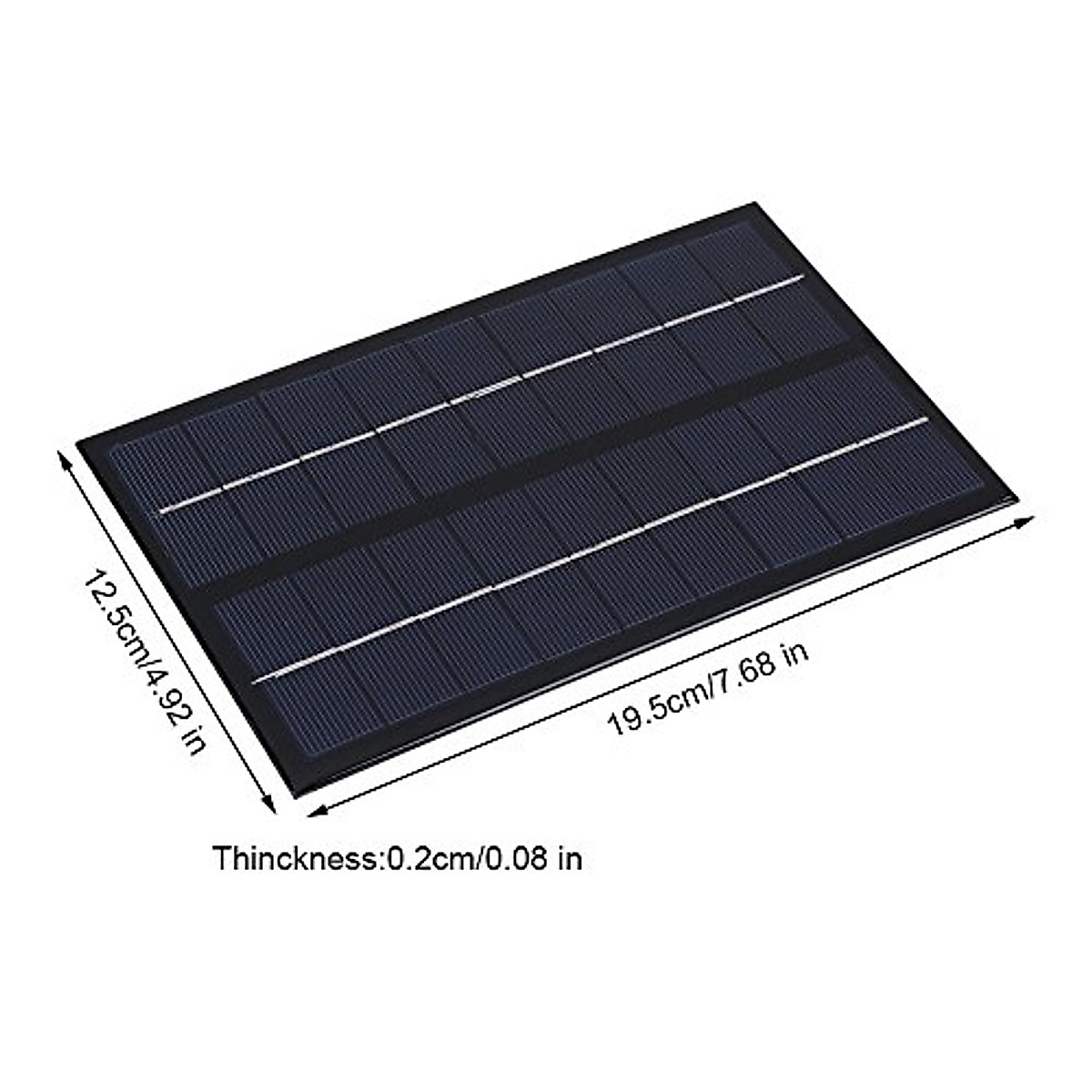 3W 9V Solar Panel Module Mini Portable DIY Polysilicon Battery Power Charger with High Efficiency
