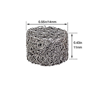 4 Pack 1.1mm Foam Orifice Nozzle, 3000 PSI Universal Accessories for Snow Foam Lance (2 Pack nozzle + 2 Pack foam maker)