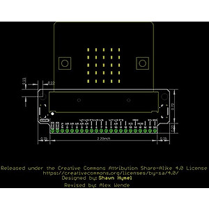 SparkFun Qwiic Compatible with Micro:bit Breakout (with Headers)- Expands The Capabilities Compatible with Micro:bit- Fits Edge Connector- Broken Out 21 GPIO pins to Mail headers- 2X Qwiic Connectors