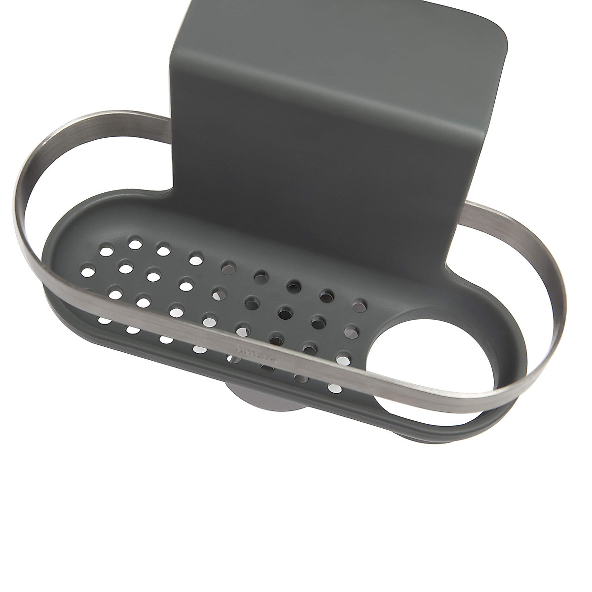Umbra, Charcoal Holster Sure-Lock Sponge Caddy, Kitchen Organizer for Sink Packaging may vary