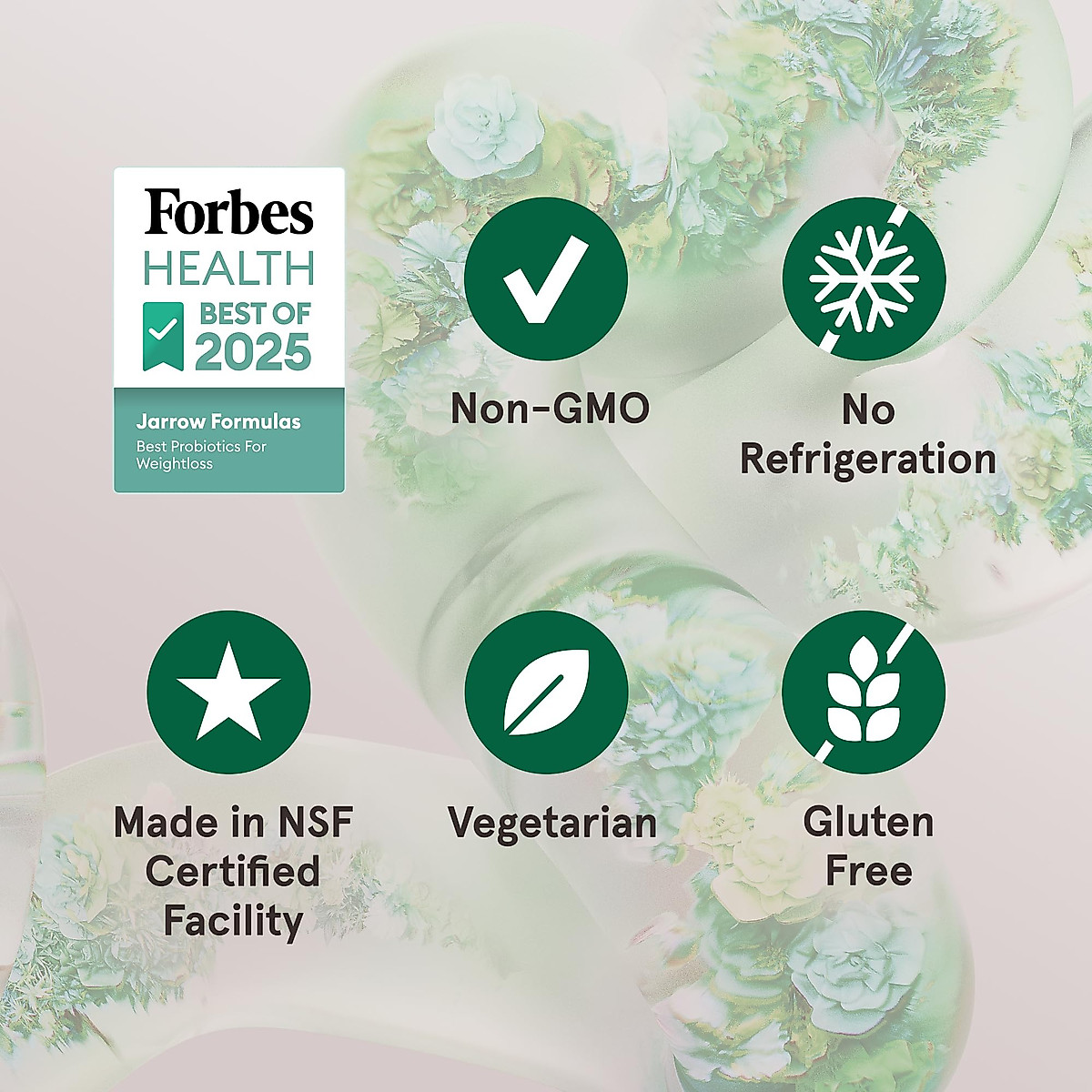 Jarrow Formulas Jarro-Dophilus EPS - 5 Billion Viable Organisms Per Serving - 120 Enteric Coated Veggie Caps - Multi-Strain Probiotic - Intestinal & Immune Health - Up to 120 Servings