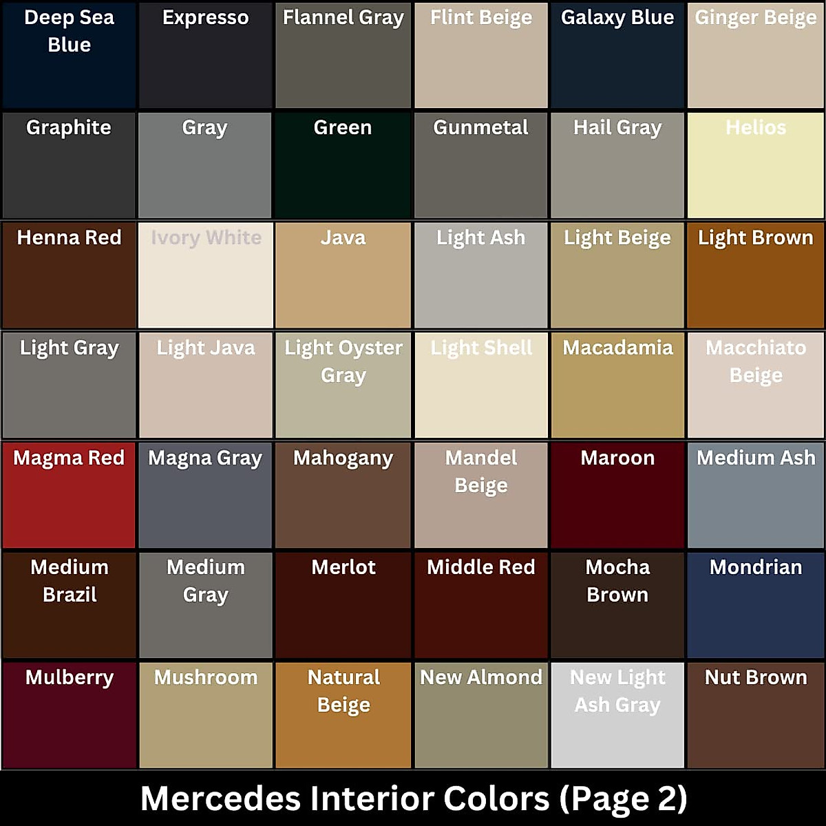 Luxury Leather Repair Automotive Leather Vinyl Repair Dye Color Restorer Compatible with MERCEDES Interiors & Accessories – Easy DIY Leather Dye (Wheat, 8oz)