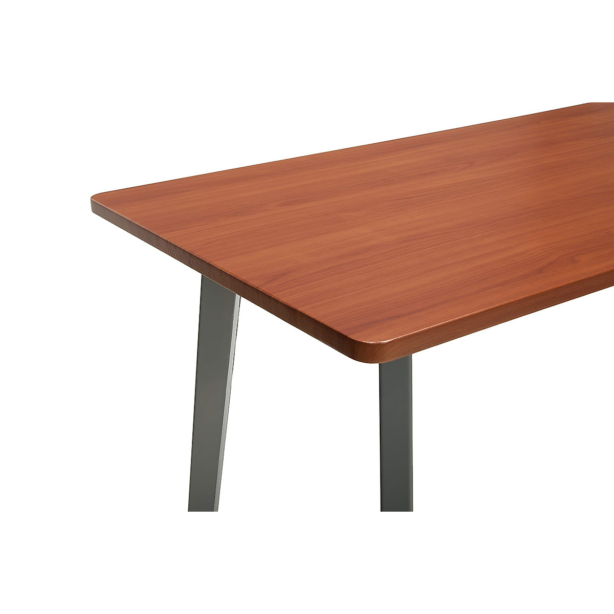 OFM Table Computer Desk, 55, Cherry