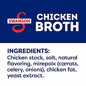 Swanson 100% Natural, Gluten-Free Chicken Broth, 14.5 Oz Can