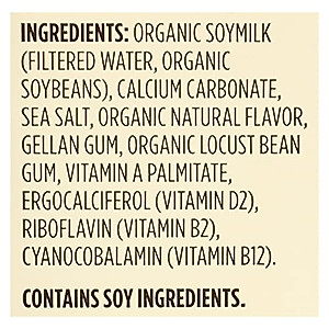 365 by Whole Foods Market, Organic Unsweetened Soy Beverage, 32 Fl Oz