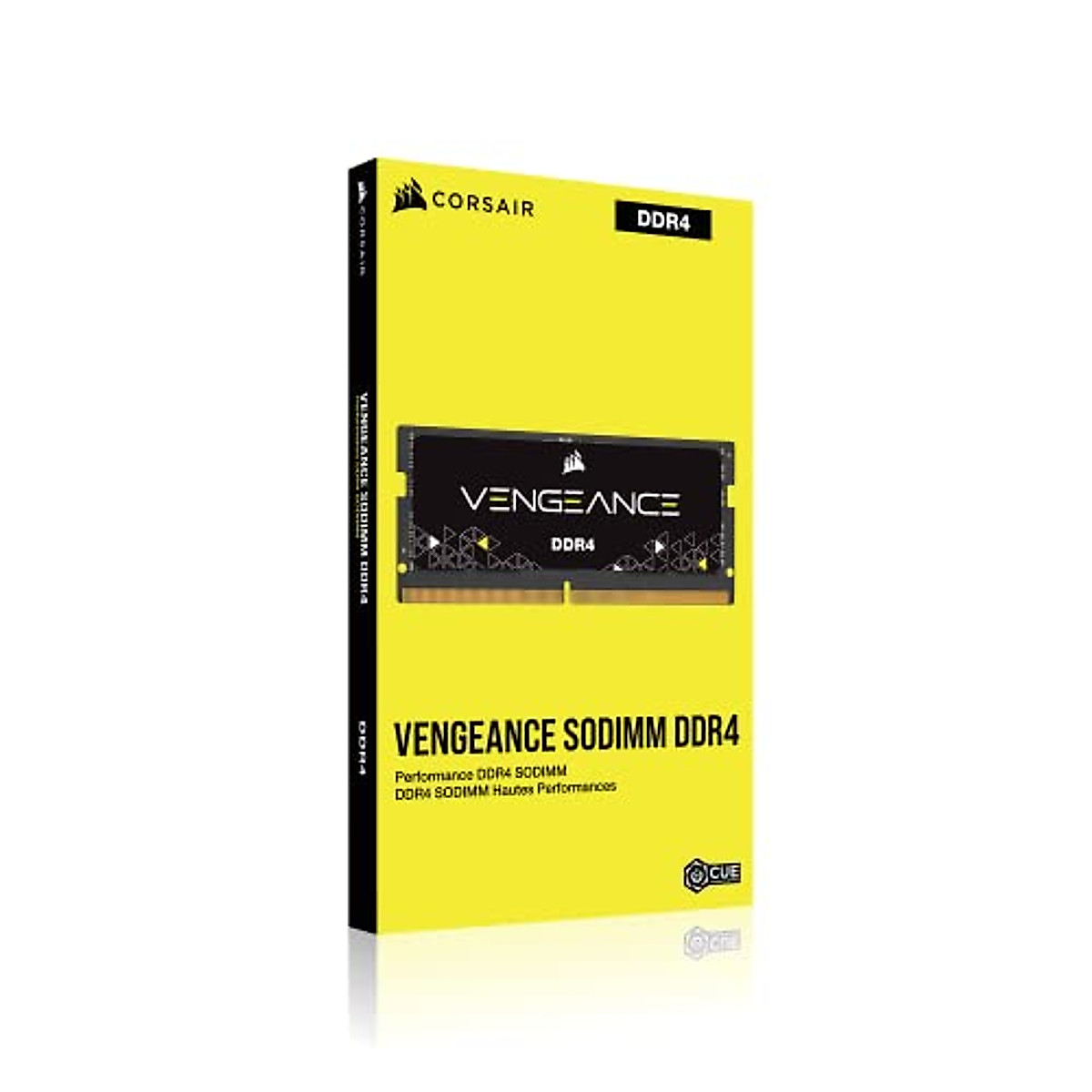 Corsair Vengeance Performance SODIMM 64GB (2x32GB) DDR4 3200MHz CL22 Unbuffered for AMD Ryzen 4000 Series Notebooks Memory - Black