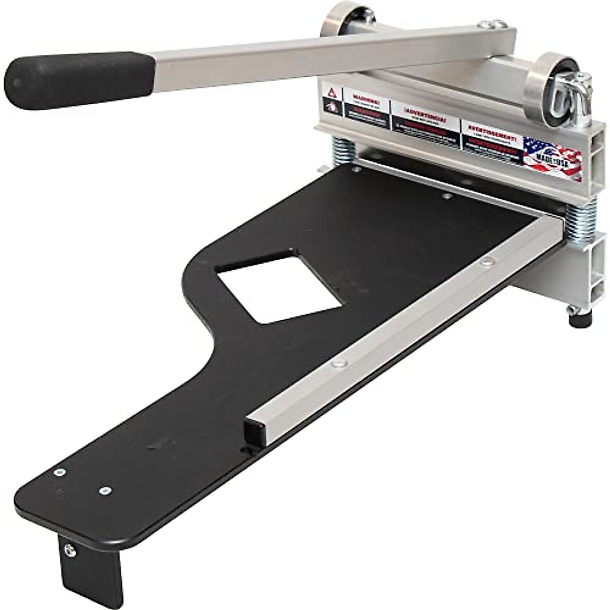 Marshalltown Ultra-Lite Flooring Cutter 9", Cuts Vinyl Plank, Laminate, Engineered Hardwood, Siding, and More - Honing Stone Included, Made in The USA
