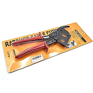 Ratcheting Cable Cutter, 400mm2 Aluminum Copper Wire Cutters for Cutting electrical wire as Ratchet Wire Cutters (400mm2)