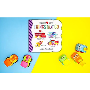 Things That Go Chunky Lift-a-Flap Board Book (Babies Love)