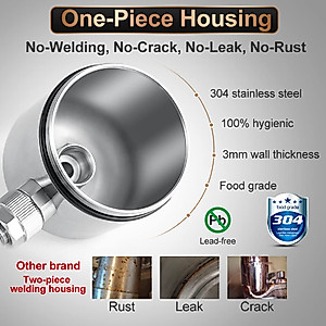 WINGSOL Faucet Water Filter Replacement Cartridge, Reduce 99.6% Lead Chlorine Odor, Alkalize Water, Mineralize Water, Multi-function NSF/ANSI 42&53, Compatible with WINGSOL Faucet Filter