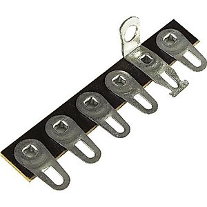 Kadlov Terminal Strip - 6 Lug, 2nd Lug Common, Horizontal, Package of 5