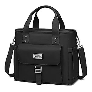 Artelaris Lunch Bag for Men Women, Large Lunch Box Tote for Work, Adult Insulated Leakproof Cooler Bag with Side Pocket & Adjustable Shoulder Strap Lunch Purse,Lunchbag for Picnic Hiking School Beach