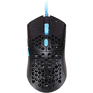 HK Gaming Sirius M Ultra Lightweight Honeycomb Shell Gaming Mouse | 54 Grams | 12000 cpi | USB Wired | 6 programmable Buttons | On-Board Memory | Anti Slip Grips | Sirius-M 12000cpi Phantom