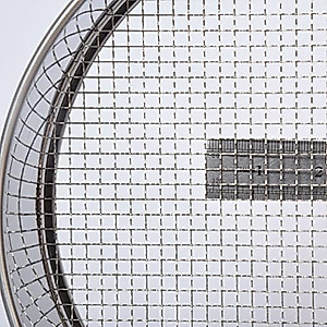 Garden Soil Sifter -10" Sifting Pan-Sieve for Sand Rocks Dirt Compost (1/4”Mesh Screen)