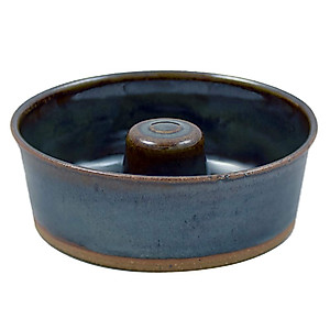 American Made Stoneware Pottery Microwave Omelette Egg Cooker (Double Size)