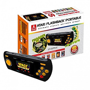 Atgames Atari Flashback Ultimate Portable Game Player with 60 Built-in Games