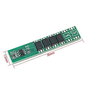 1S 5A 3.7V li-ion BMS PCM Battery Protection Board pcm for 18650 Lithium ion li Battery