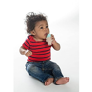 SweeTooth Ice Cream Cone Shaped Baby Teether - Magical Mint