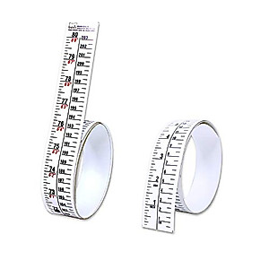 Height Rule – Fractional/Metric – 80 Inch/203 Centimeter Long – White