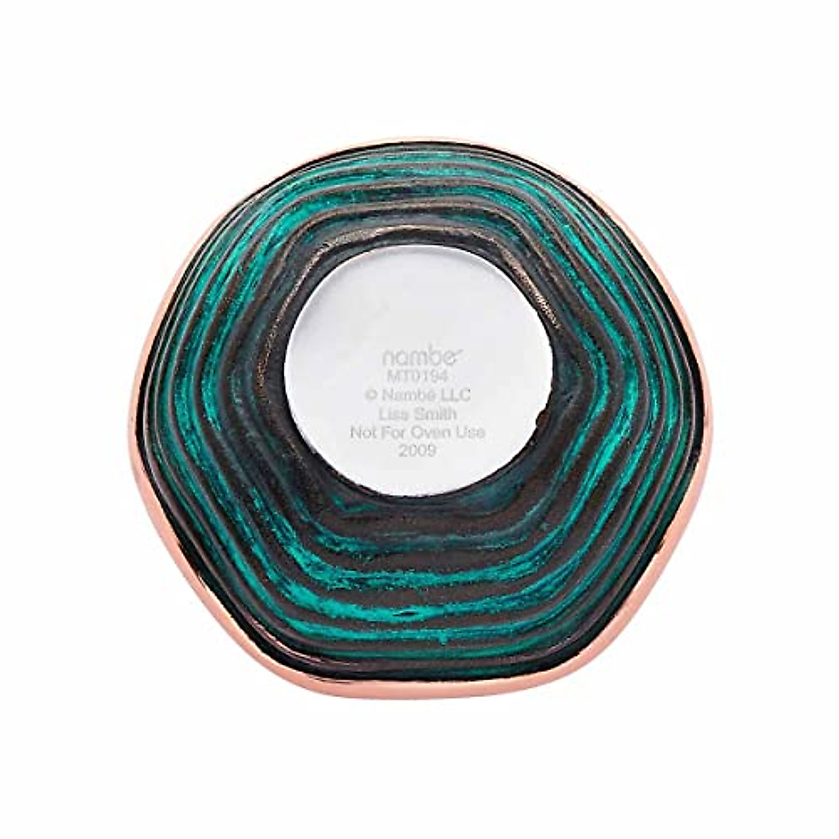 nambe Small Copper Canyon Bowl | 6-Inch Fruit or Snack Bowl for Kitchen Counter, Table, Mantel Décor | Decorative Scalloped Edge Vegetable Basket | Salad Serving Bowl | 16-Ounce