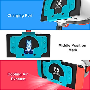 DEVASO VR Headset for Nintendo Switch & Switch OLED Model, 3D VR Glasses with Adjustable Lens for Virtual Reality Gaming Experience, Switch VR Labo Goggles Headset for Nintendo Switch