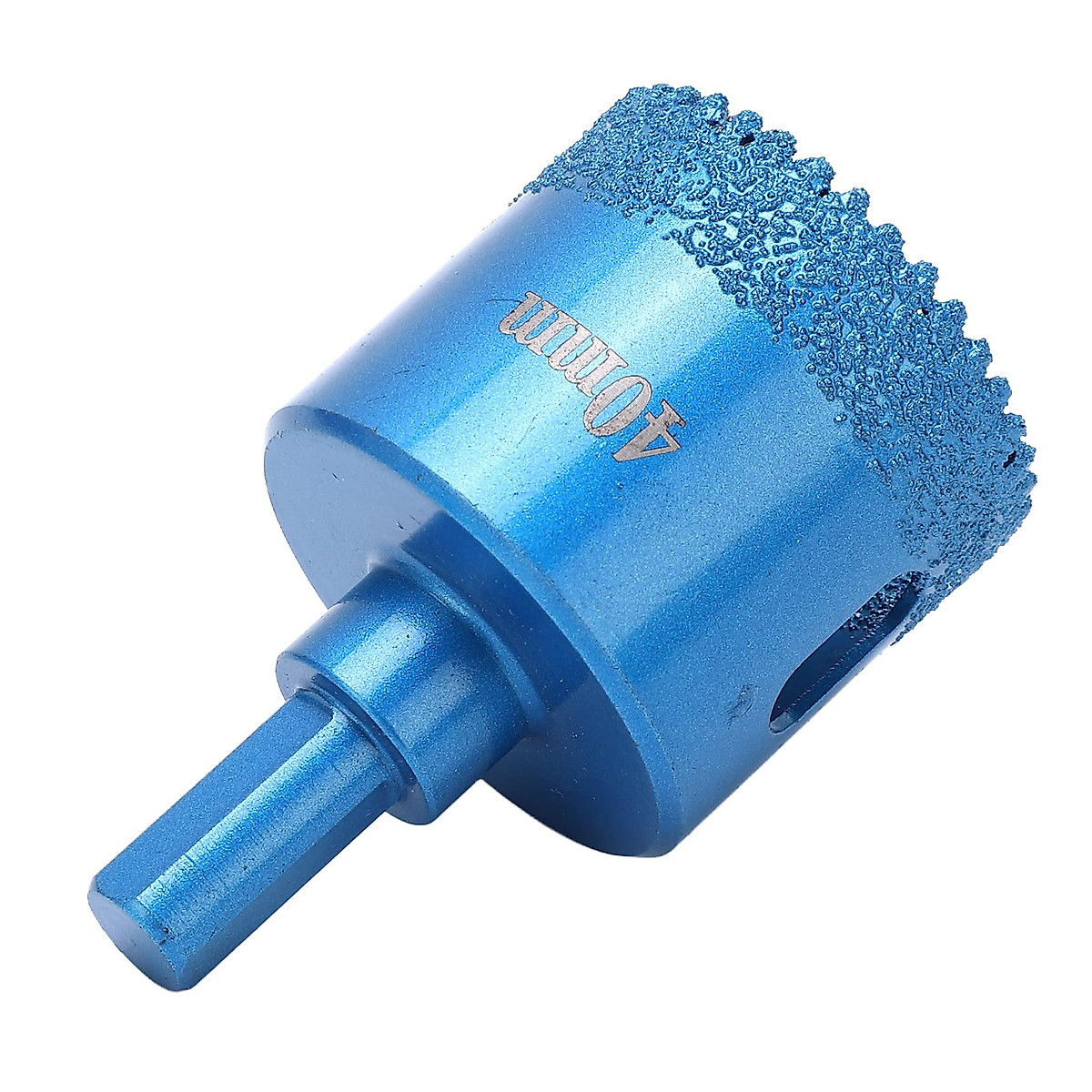 Drill Bit, Wear Ressitant Blue Fast Drilling Speed Diamond Hole Saw Bit for Ceramics