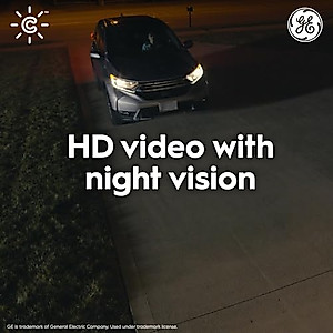 GE CYNC Smart Outdoor Security Camera, 2K HD Camera, Weather-Resistant, Night Vision