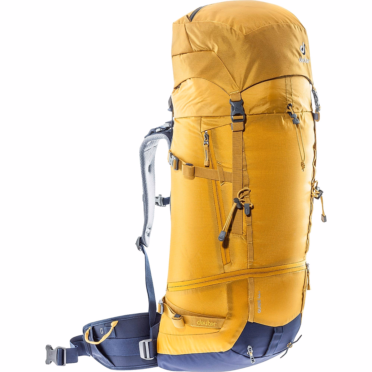 Deuter Guide 44+ - Robust and Functional Alpine Backpack for Mountain Climbing, Ski Tours and Expeditions