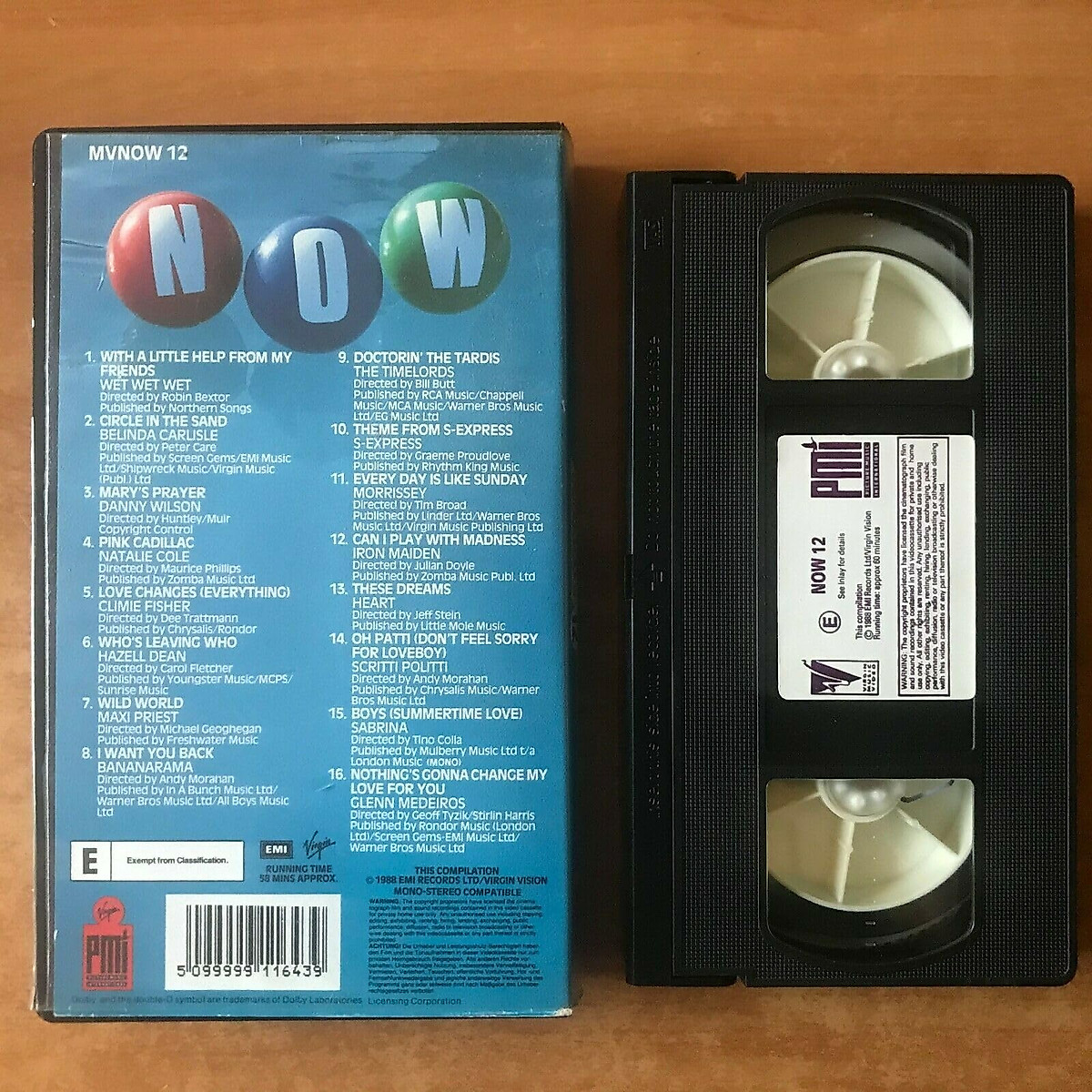 Now That's What I Call Music 12 [1988] [VHS]