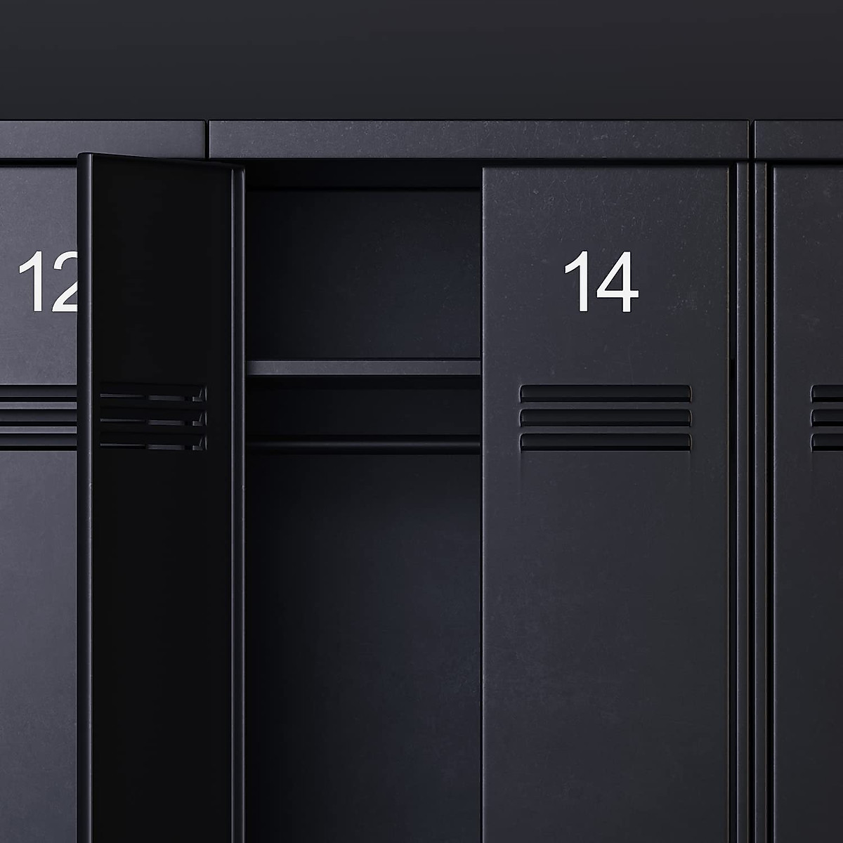 3 Inch House Numbers Sticker Stainless Steel, Self-Stick Metal Address Number White Sign 3(#3)