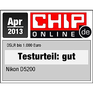 Nikon D5200 Digital SLR Camera Body Only - Black (24.1MP) 3 inch LCD