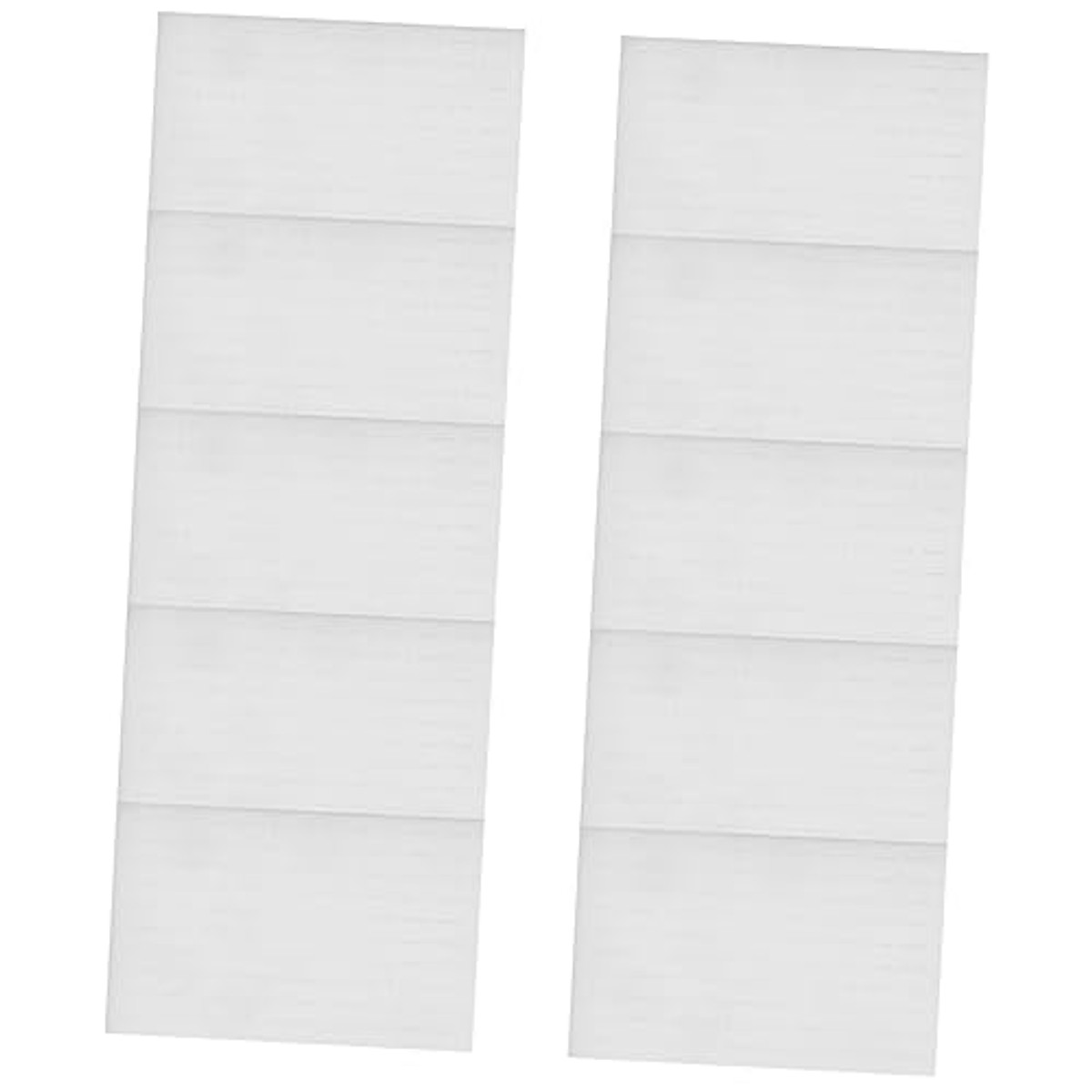 Cabilock 30 pcs jewelry box pad necklace foam insert ring insert pad earring sponge holder jewelry insert sponge jewelry display sponge pad sponge ring holder supplies storage white velvet