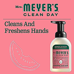 MRS. MEYER'S CLEAN DAY Foaming Hand Soap, Watermelon Scent (10 Fl oz (Pack of 4))