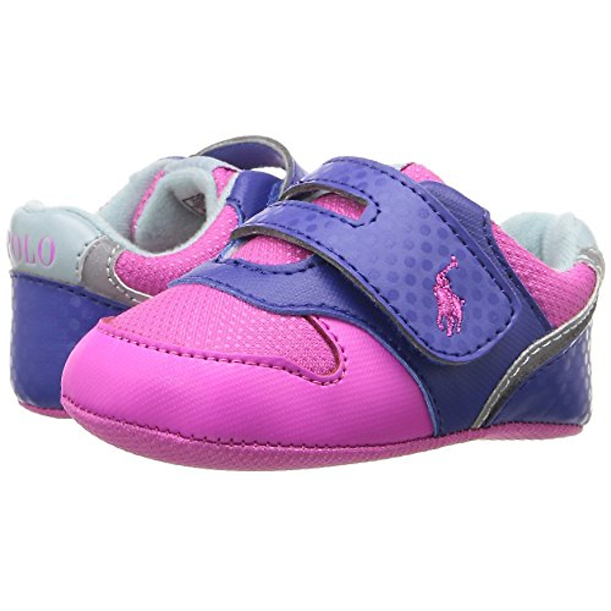 Ralph Lauren Layette Propell Sneaker (Infant/Toddler), Fuchsia, 0 M US Infant