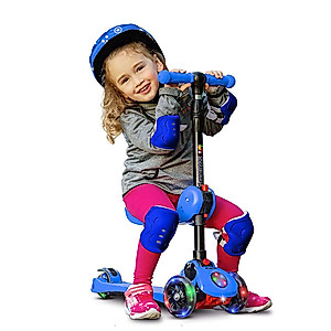 Women's Accessories FarJing 1Set 7PCS Children Protective Safeguard Knee Elbow Helmet Wrist Gear Pads Roller Cover Support for Outdoor Sports Bike Cycling Skateboard Skating Skate