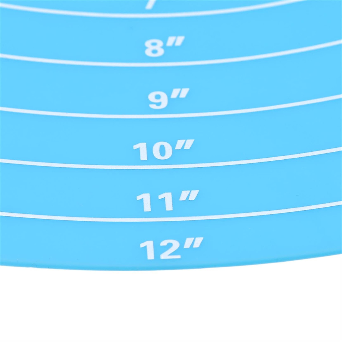 ShanLily Round Silicone Baking Mats For 12 Inch Cake Pan, Food Grade, Non-Stick, Reusable Silicone Mat For Baking Pan For Bread/Tortilla/Pastry