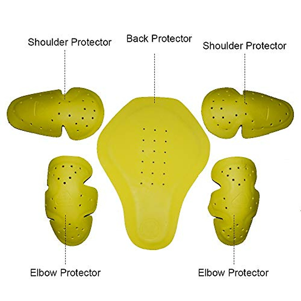 ALPHA CYCLE GEAR BREATHABLE BIKERS RIDING PROTECTION MOTORCYCLE JACKET MESH CE ARMORED (BLACK WIND, LARGE)